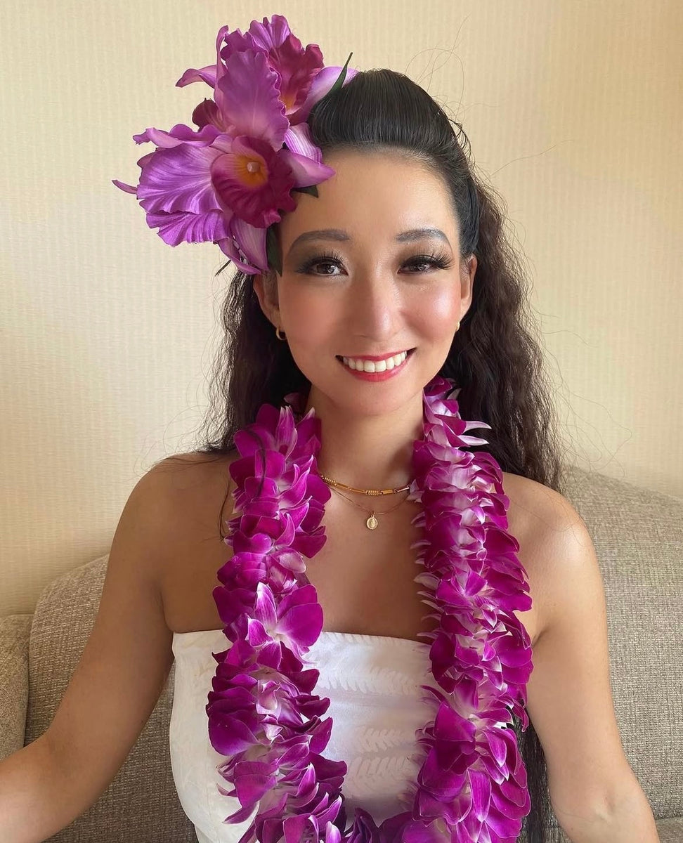 BB19007 | Full Orchid Lei | Hawaii Leis – The Orchid Lei Company