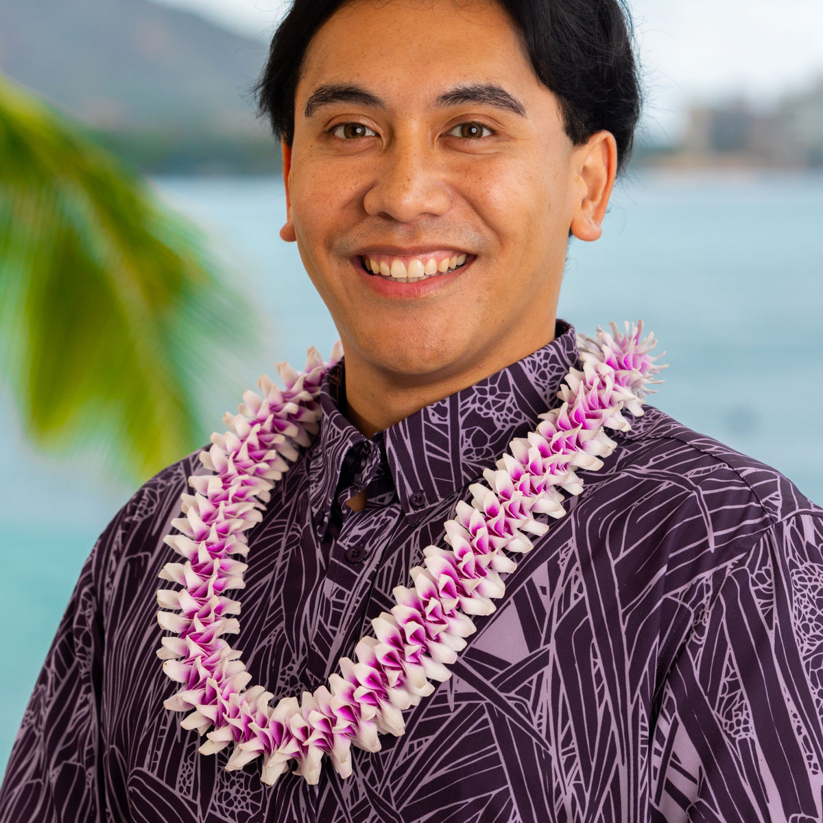 K4 | Eye-Catching Orchid Lei | Hawaii Leis – The Orchid Lei Company